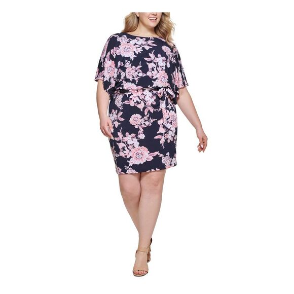 Jessica Howard | Dresses | Jessica Howard Womens Belted Split Sleeves ...
